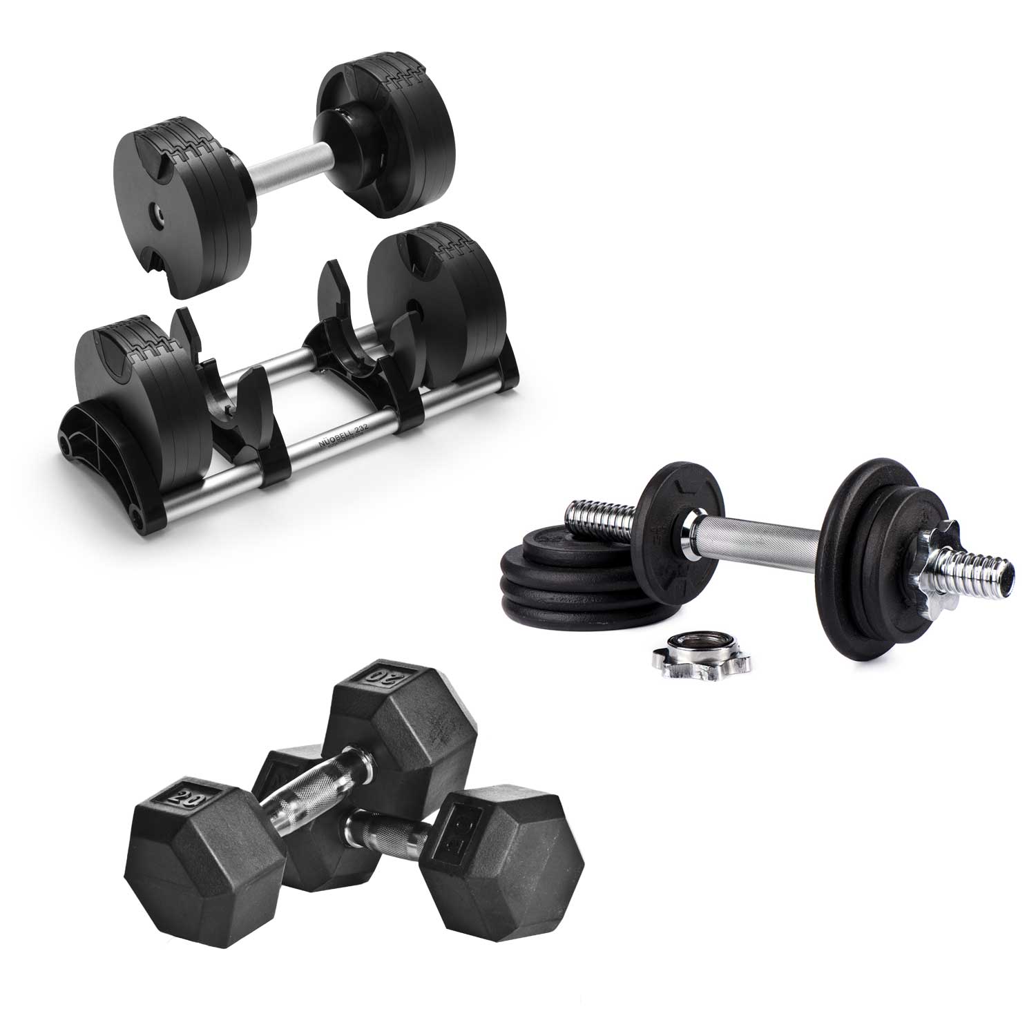 Adjustable vs Fixed Dumbbells | NÜOBELL Worldwide Comparison